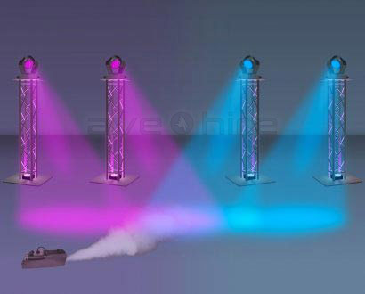 Party / Mood Lighting Packages for Hire in London - Audio Visual ...